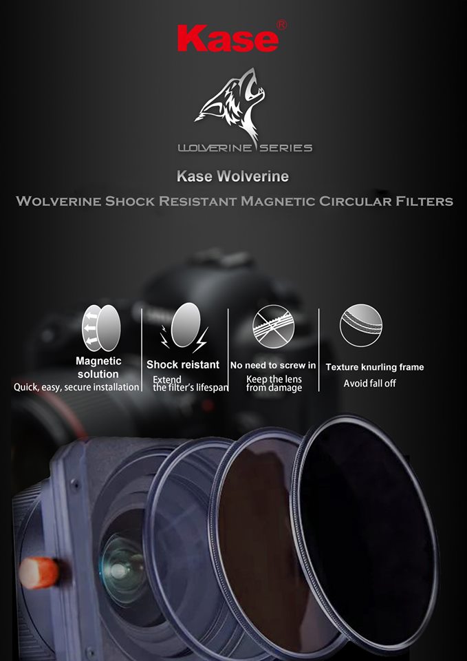 Kính lọc dòng Kase Wolverine Series được sản